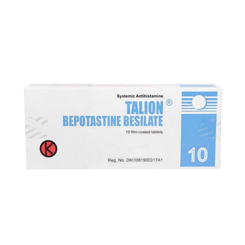 Promo Talion Obat Kesehatan [10 Mg/10 Tablet] Diskon 1% Di Seller ...