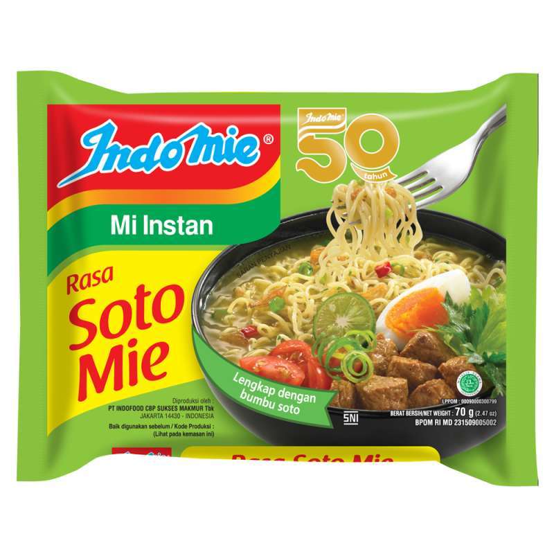 Jual Indomie Mi Instan Soto Mie 70 g di Seller Alfamart Click & Collect - Kab. Tangerang, Banten ...