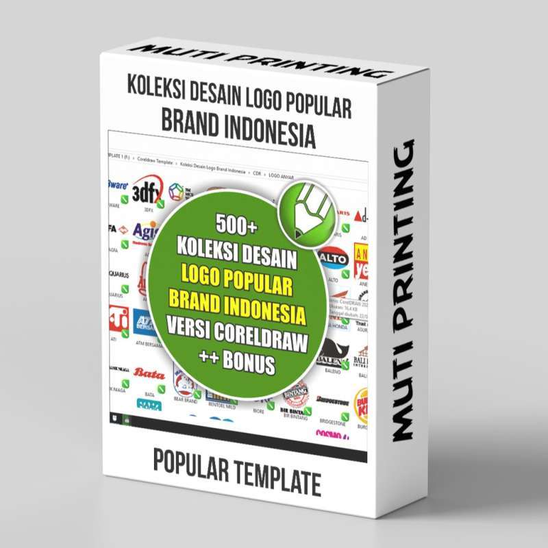 Jual Koleksi Desain Logo Popular Brand Indonesia Di Seller Digital ...