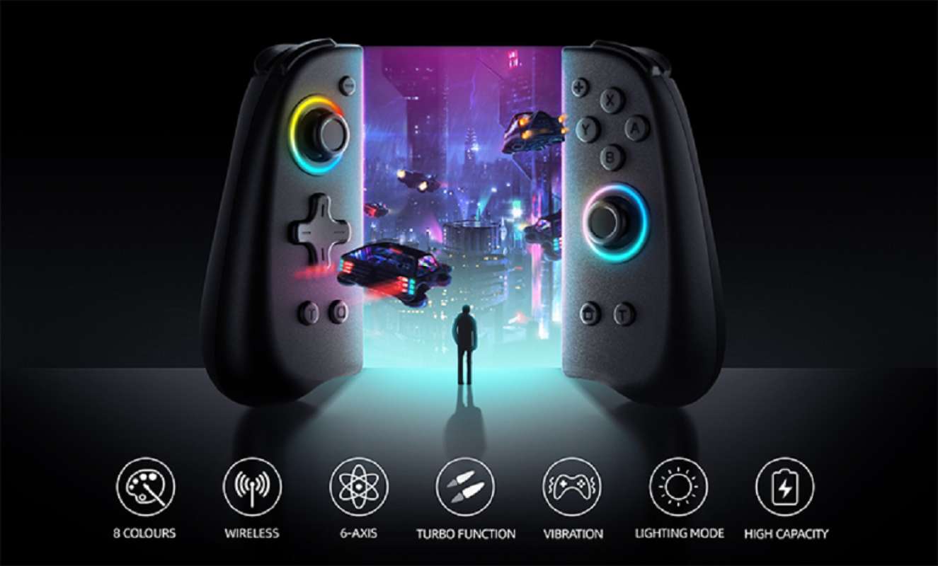Jual Rocket Games - Nintendo Switch Joycon Wireless Controller With 8 ...