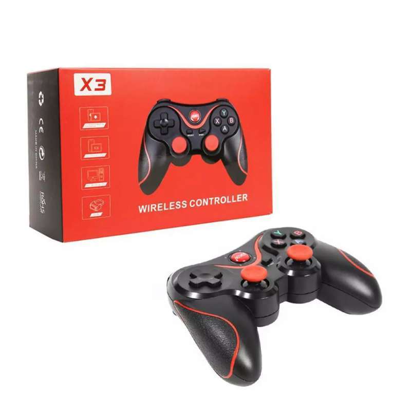 Jual X3 Gamepad Bluetooth Smartphone Holder Wireless Joystick PC Game ...