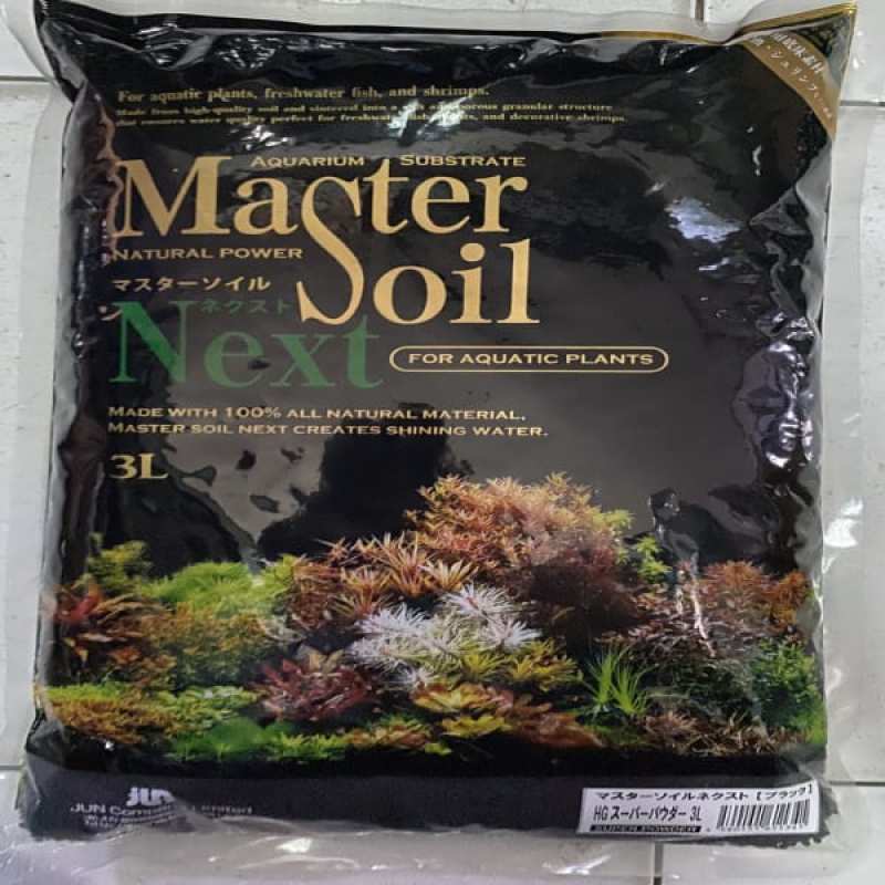 Jual Dijual Aquarium Master Soil for Aquatic Plants Aquascape isi 3 ...