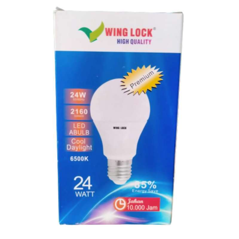 Promo LAMPU LED WING LOCK 24 WATT PREMIUM BOHLAM LED GARANSI 1 TAHUN ...
