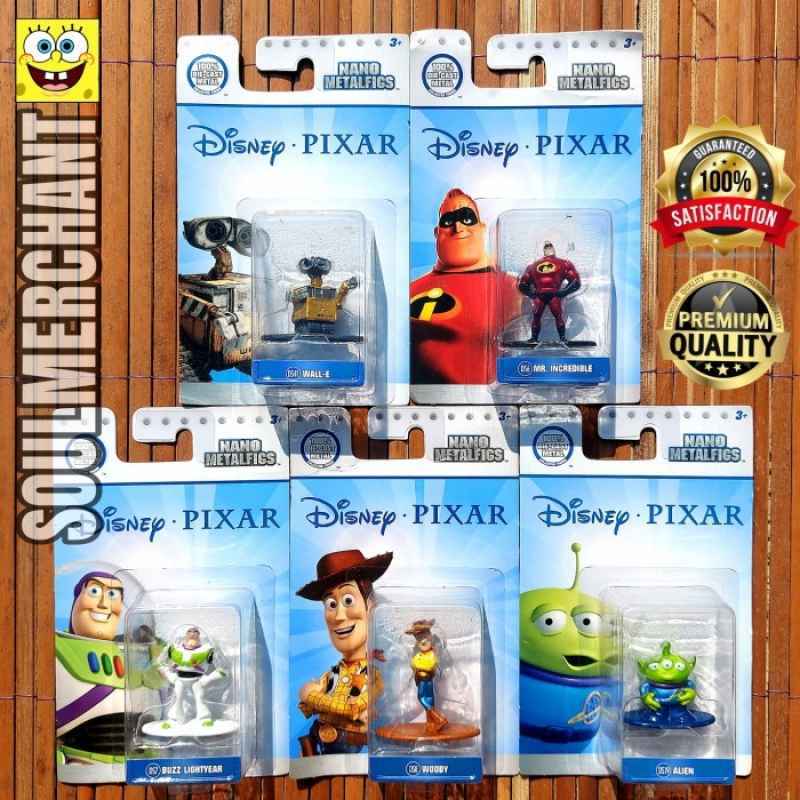 Jual JADA NANO DISNEY PIXAR SET 5 PCS - TOY STORY WOODY BUZZ ALIEN WALL ...