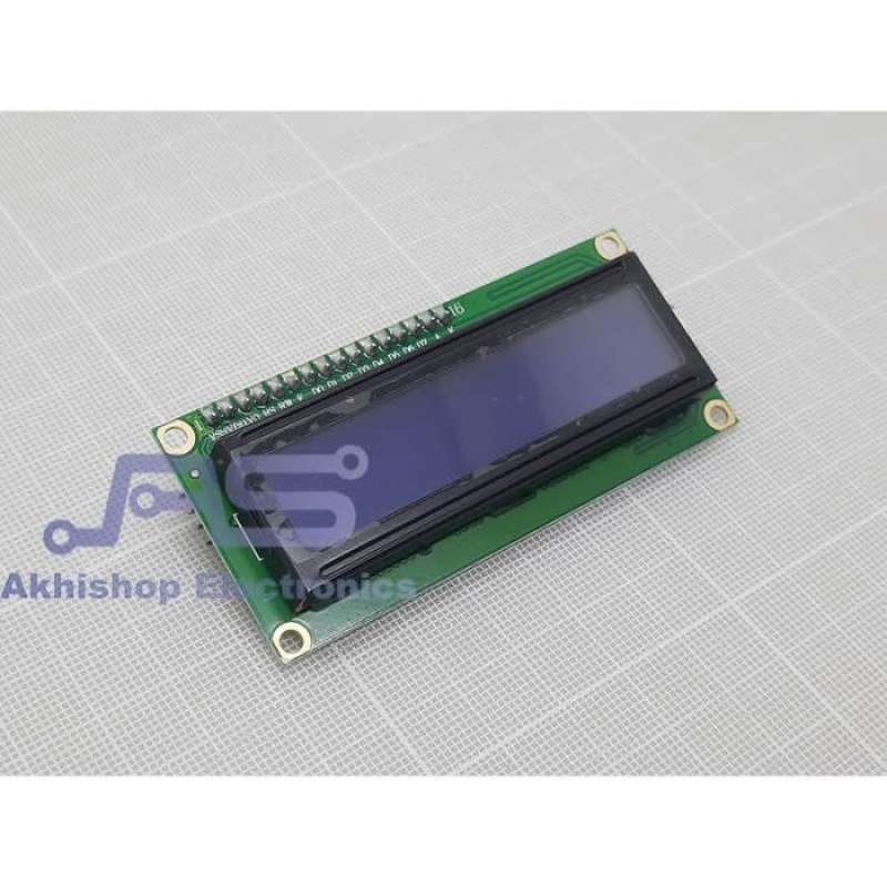 Jual Promo LCD 16x2 Blue Backlight with I2C Module Diskon di Seller ...