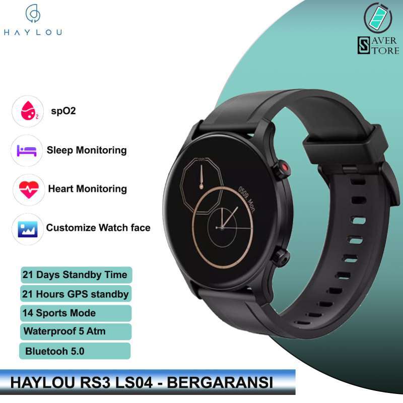 Jual Haylou Rs3 Ls04 Rs 3 Ls 04 Smartwatch Amoled Gps Spo2 Di Seller Saver Store - Setia Asih ...