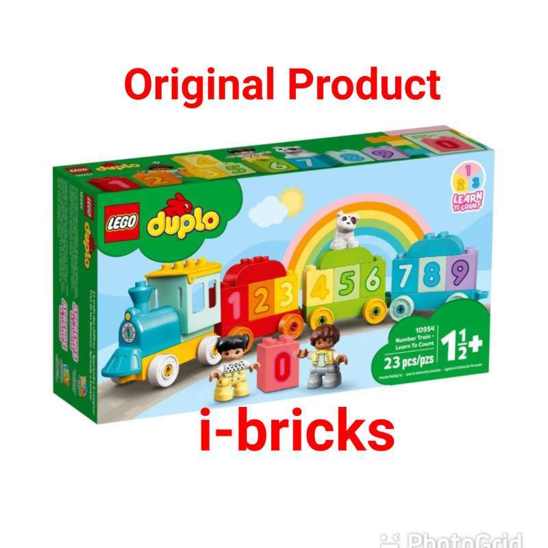Jual LEGO Duplo Number Train - Learn To Count - 10954 di Seller I ...