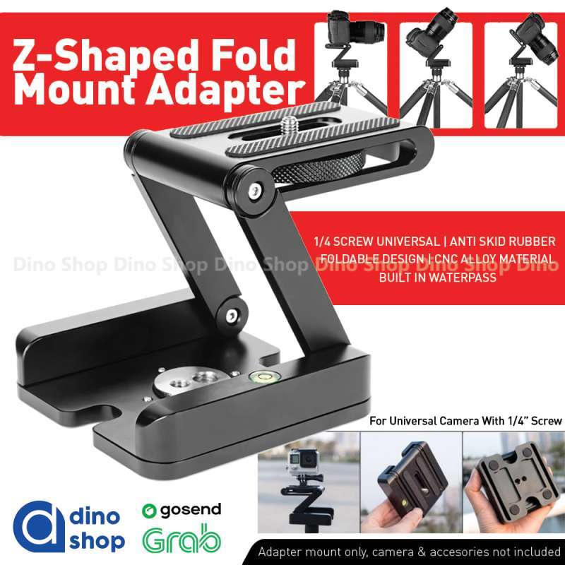 Promo Z Mount Flex Tripod Head Z-Mount Shaped Bracket Lipat Dudukan ...