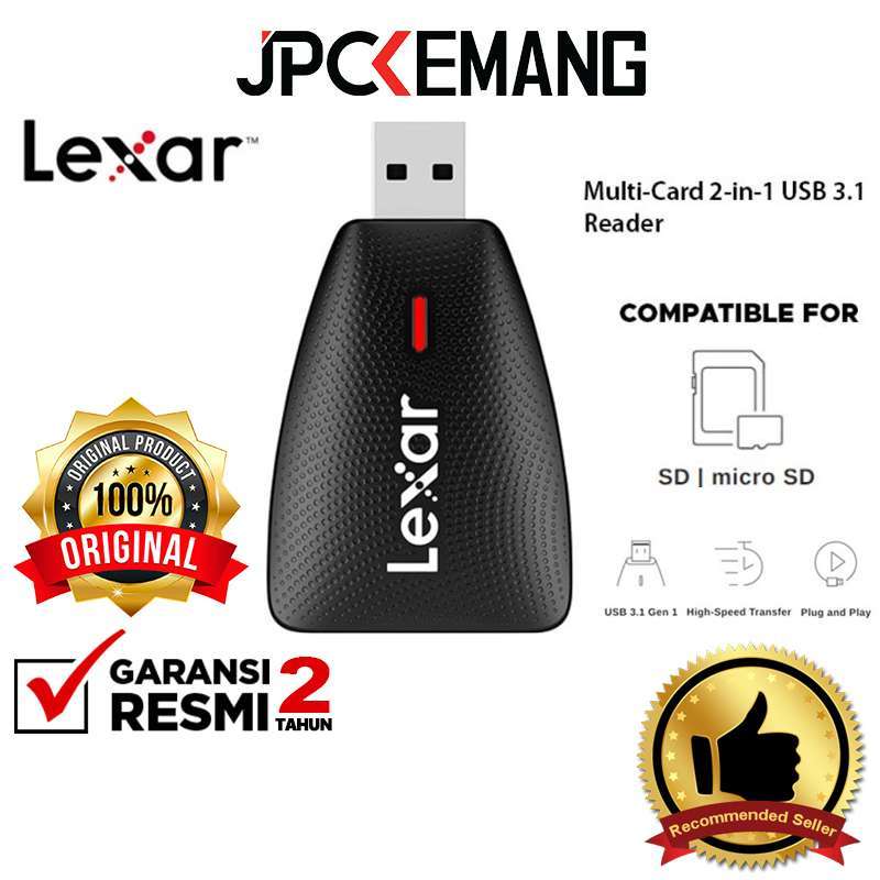Promo Jpc Kemang Lexar Usb 3.1 Card Reader 2 In 1 Card Reader Sd ...