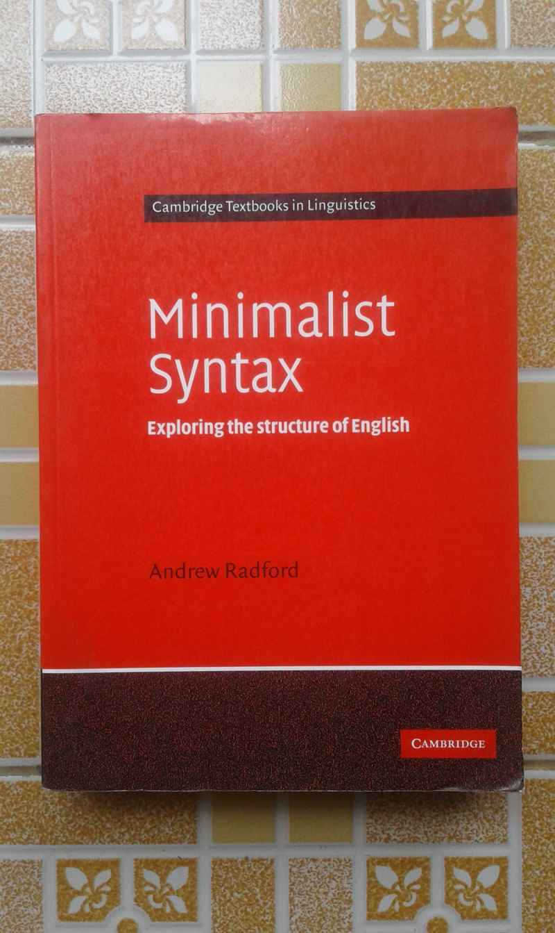 Jual Minimalist Syntax Exploring the Structure of English by Andrew Radford di Seller Toko Buku ...