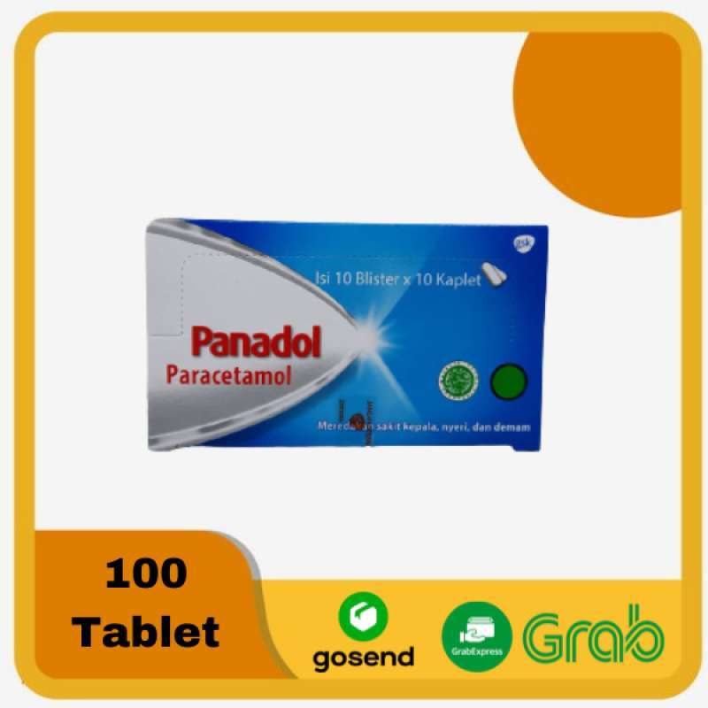 Jual Panadol Biru Paracetamol Box - 100 Tablet di Seller ...