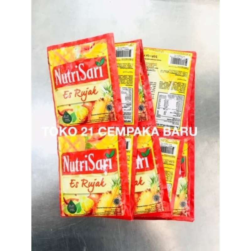 Jual Nutrisari Rasa ES RUJAK 1 renceng isi 10 sachet |Promo NutriSari ...