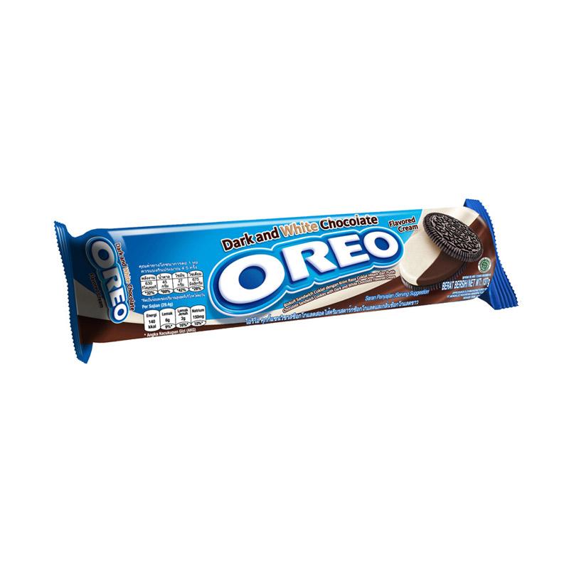 Jual Oreo Dark & White Chocolate Biskuit [137 g] di Seller Ramayana ...