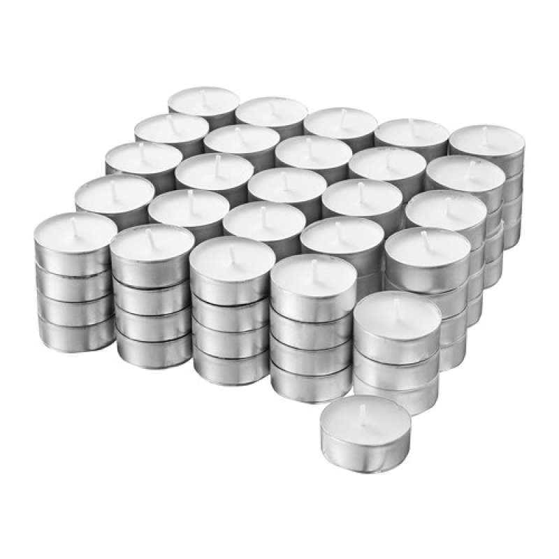 Jual Lilin Kecil 4 jam Dekorasi Meja Makan Table Candle Aesthetic Putih ...