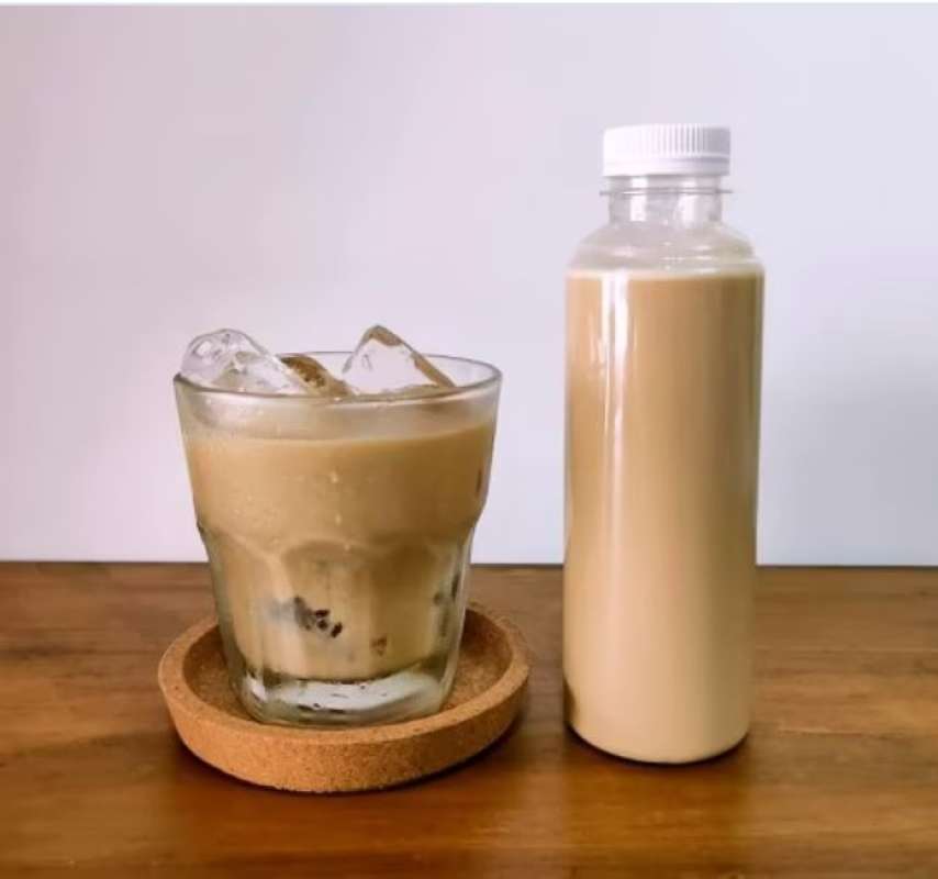 Jual kopi susu gula aren botol 250 ml di Seller Kedai 14 - Tello Baru ...