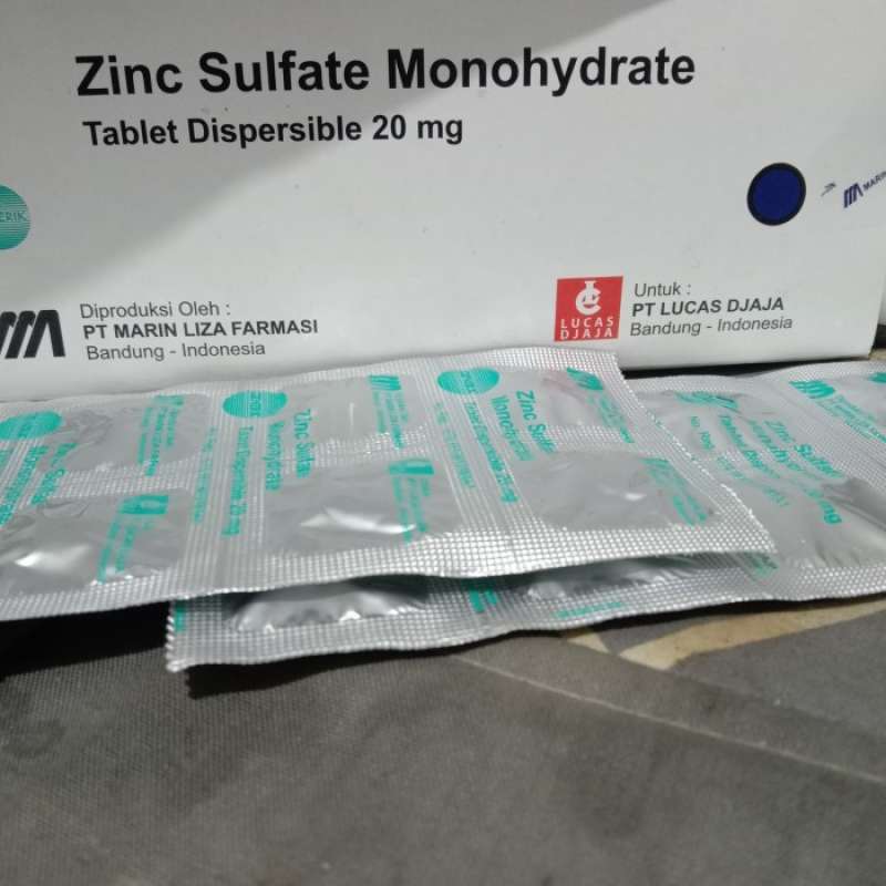 Promo zinc sulfate strip Diskon 11% di Seller N2A Healt - Kota Jakarta ...
