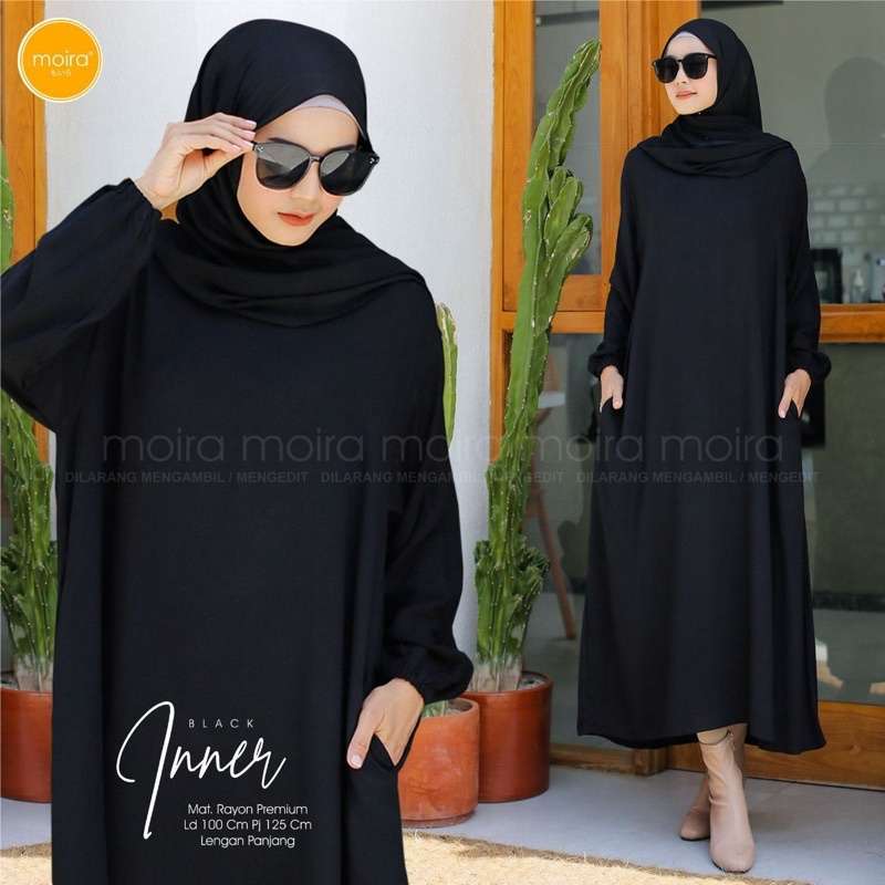 OOTD Inner Dress Hitam yang Harus Kamu Coba