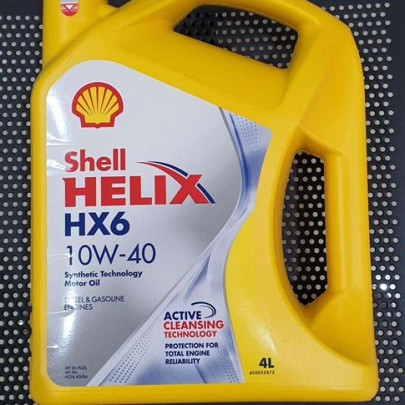 Jual Oli Mobil Shell Helix Hx6 10w-40 4l Di Seller And66 Trading ...