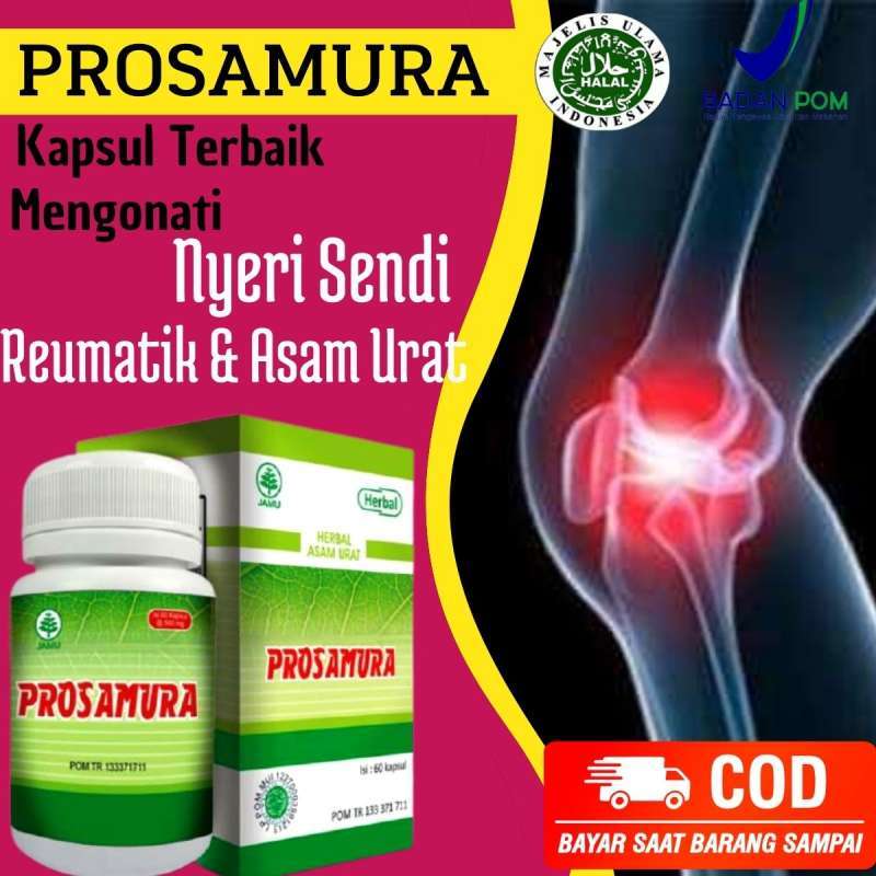 Jual PROSAMURA Spesialis Obat Asam Urat dan Reumatik Encok Kolesterol ...