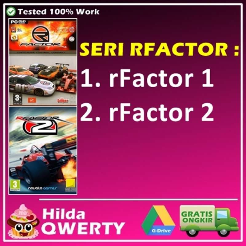 Jual rFactor Game Paket Lengkap SEMUA SERI untuk PC Laptop di Seller Hilda Qwerty - Gumuruh ...