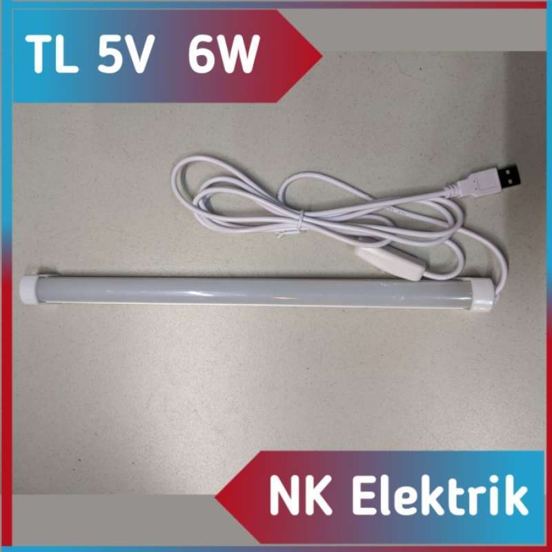 Jual SALE LAMPU TL LED PORTABLE USB 5V 6W LAMPU BACA di Seller MAKROM ...