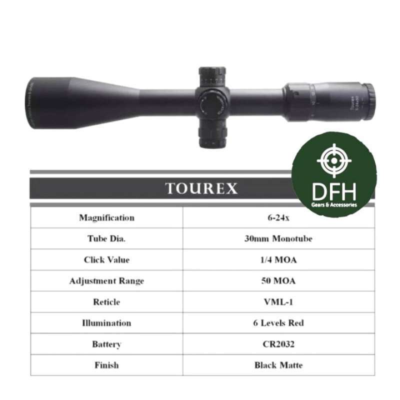 Jual Jual Telescope Vector Tourex 6-24X50 Ffp Terbaru di Seller Cinta ...