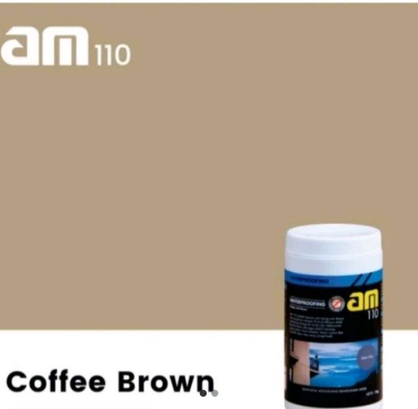 Jual Am 110 cat waterproofing 1kg coffee brown di Seller Muhidin online ...
