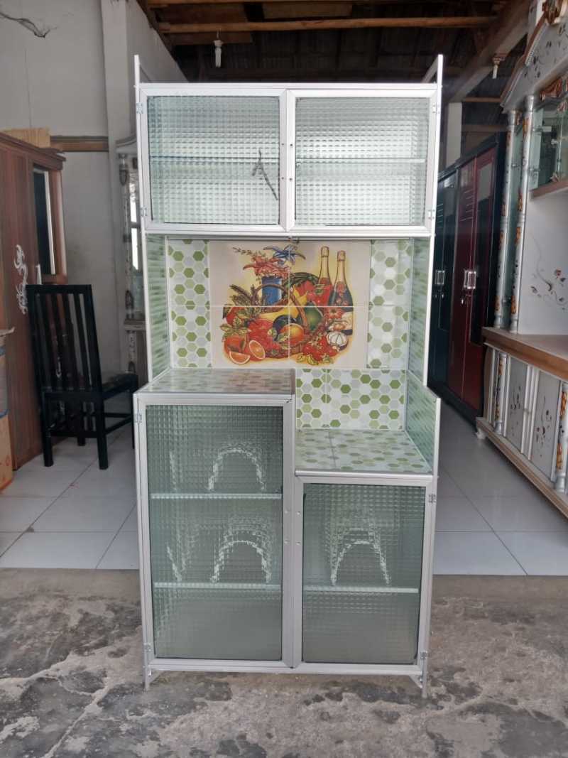 Jual storemaja rak piring minimalis rak piring alumunium - rak piring 2 ...