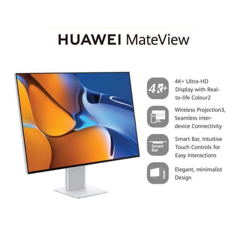 Jual HUAWEI MateView Monitor | 4K+ Real Color Display | HUAWEI Smart ...