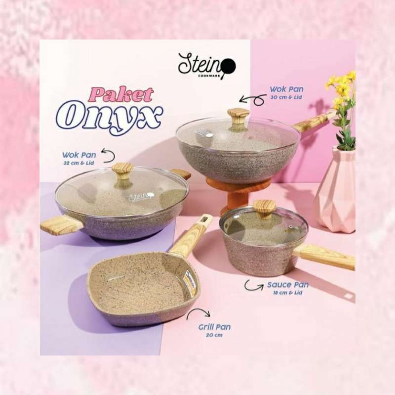 Promo Stein Cookware Paket Onyx Diskon 1% Di Seller Dapur Cantik Bee ...
