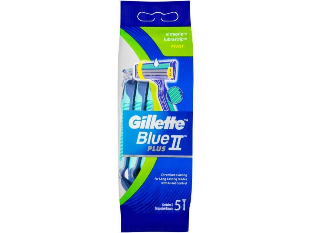 Jual GILLETTE BLUE II PLUS PIVOT [2 PCS] di Seller Farmers Family ...
