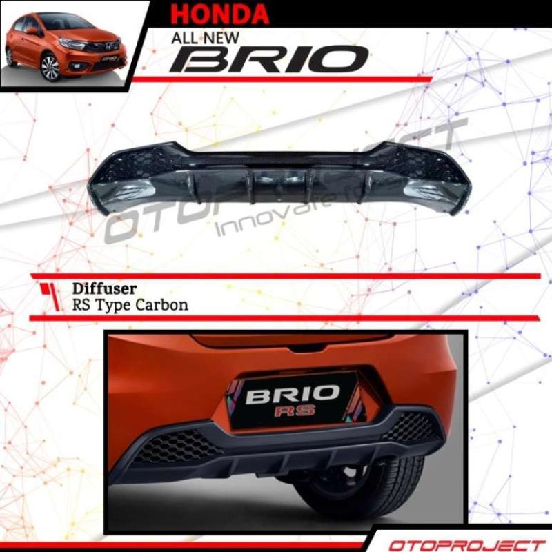 Jual REAR DIFFUSER HONDA ALL NEW BRIO CARBON di Seller HRV ONLINE SBY ...
