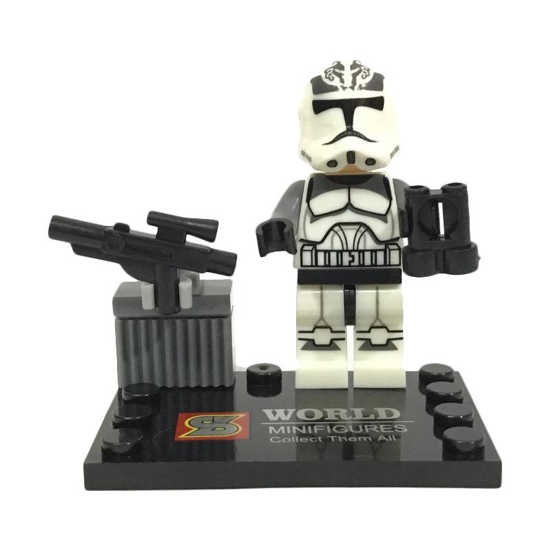 Jual Sy SY265 Wolf Pack Clone Trooper Star Wars Bricks Mini Figure di ...