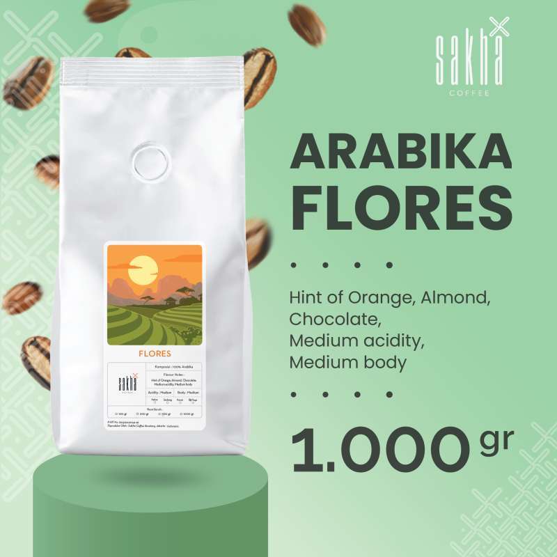 Promo SAKHA COFFEE | Biji Kopi Bubuk Arabika Flores NTT Arabica Coffee ...
