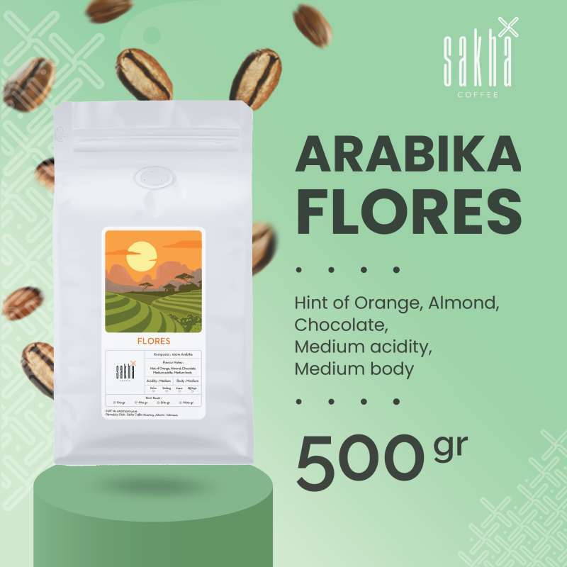Promo SAKHA COFFEE | Biji Kopi Bubuk Arabika Flores NTT Arabica Coffee ...