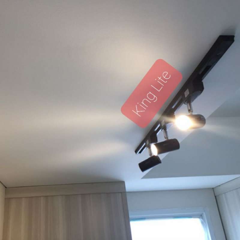 Jual SPECIAL Set track light ( tracklight set) rel 2 meter isi 4 lampu ...