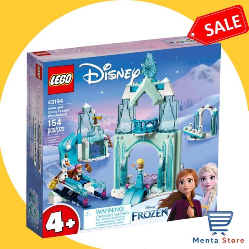 Promo LEGO Disney Princess 43194 Anna and Elsa's Frozen Wonderland ...