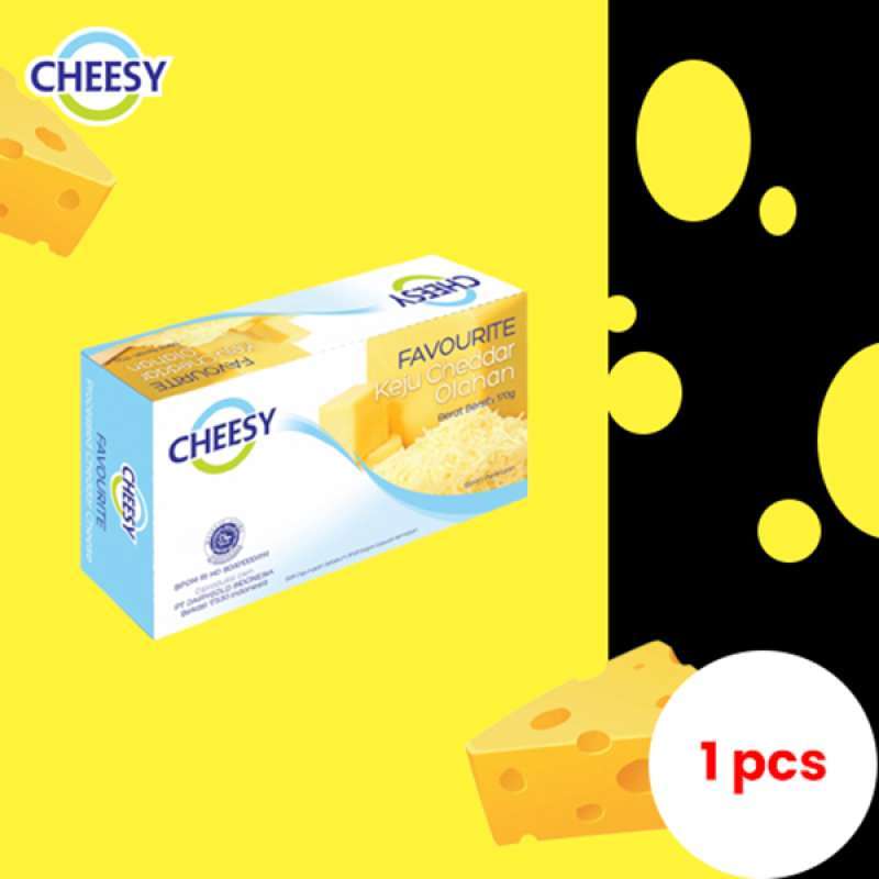 Jual Cheesy Processed Cheddar Cheese Favourite 170g di Seller RaStore ...