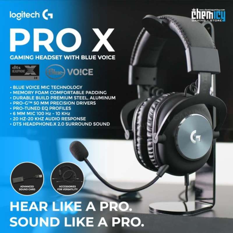 Jual Logitech Pro X Headset di Seller Paradise Indonesia Official Store ...