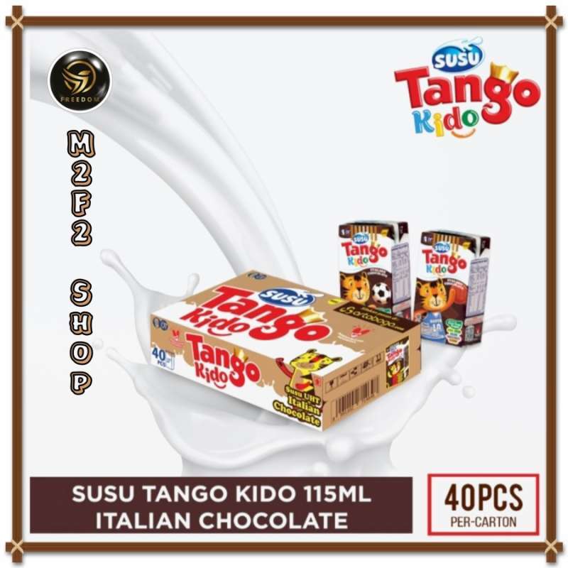 Jual Susu Kids Tango Kido Italian Chocolate | Cokelat Kotak UHT - 115 ...