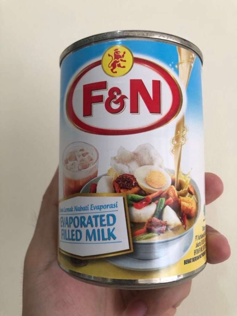 Jual F&n Susu Lemak Nabati Evaporasi / Evaporated Filled Milk 380grm Di ...