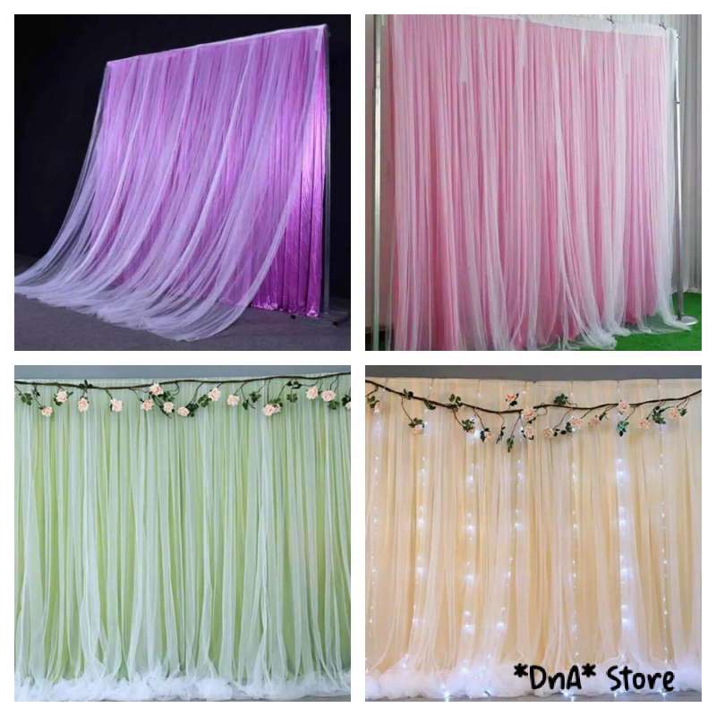 Jual Backdrop/background/backdrop Abutay Lapis Tile Tinggi 2,5 Meter Di ...