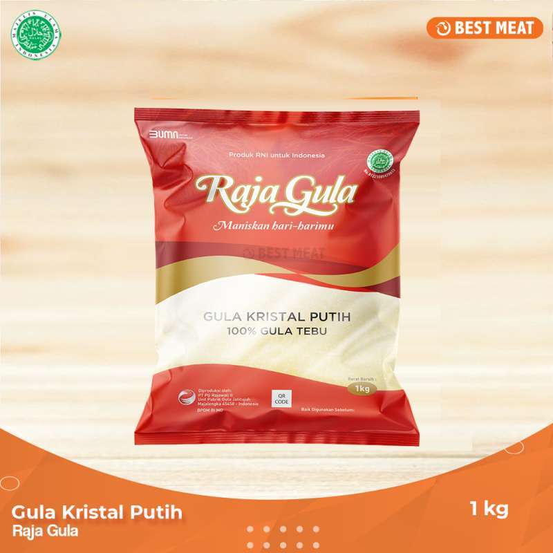 Promo Gula Kristal Putih Raja Gula 1000 gr Diskon 28% di Seller Best ...