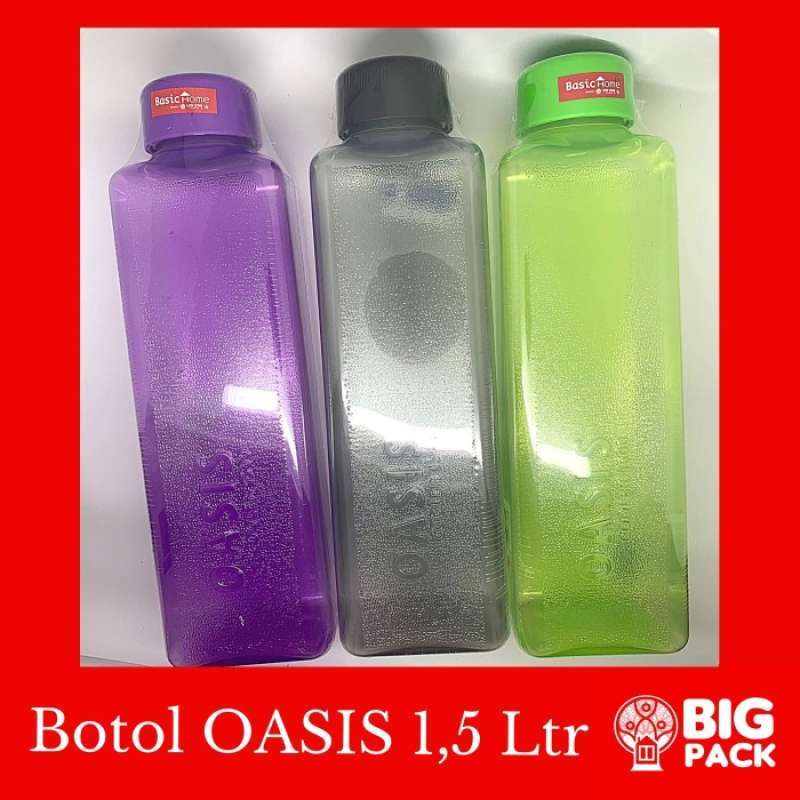 Jual Botol Minum OASIS 1500 ml Botol Air Lion Star Basic Home di Seller LatopiaStore - Kab ...
