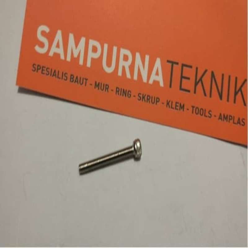 Jual Dijual Baut L M25 x 6 diameter 25mm panjang 6mm STAINLESS Limited ...