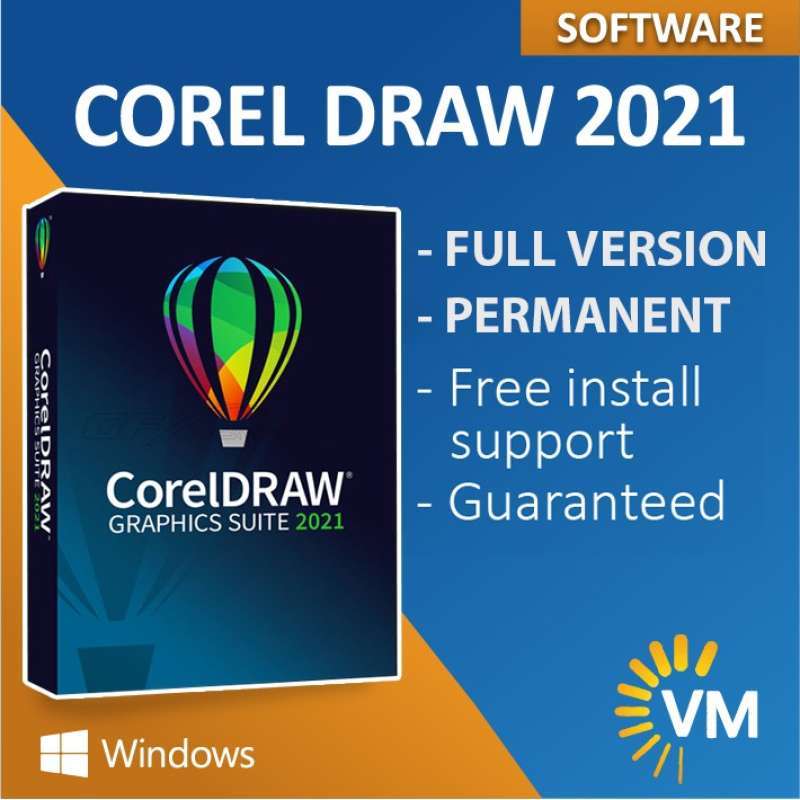 Jual Corel Draw Graphics Suite 2021 Full Version Lifetime Permanen Windows di Seller Aprinoshop ...