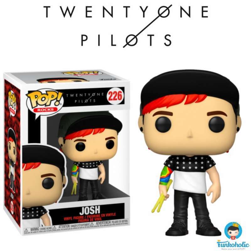 Jual Funko POP! Rocks Twenty One Pilots - Josh Dun (Stressed Out) #226 ...