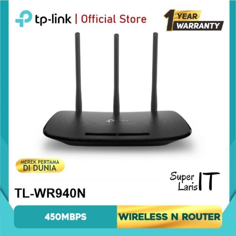 Promo Router TP LINK TPLINK WR940N WR 940 940N 450Mbps Wireless N ...