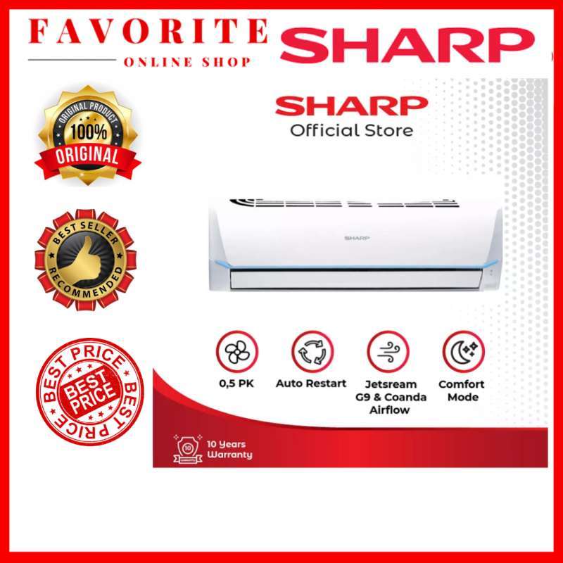 Jual AC SHARP 1/2 PK AH-A5SAY ORIGINAL AC SHARP 5 SAY / AC SHARP 5SAY ...