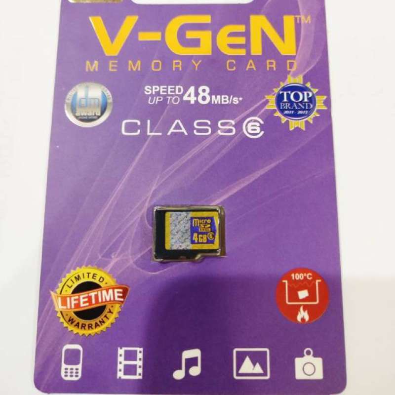 Jual Memory V-GEN 4GB Class 6 di Seller Official resseller - Dayeuh ...